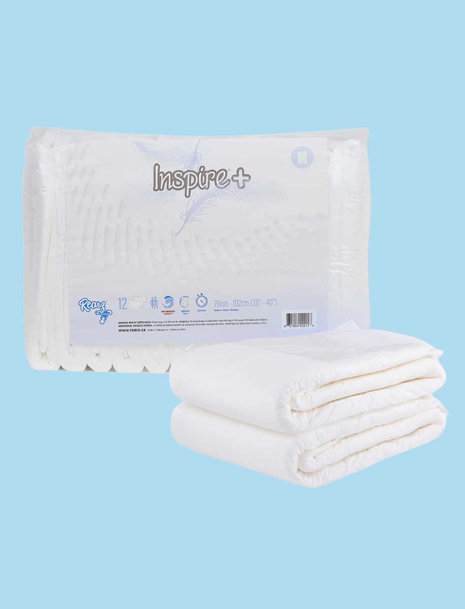 Rearz Mega Inspire+ Adult Diapers – MyDips